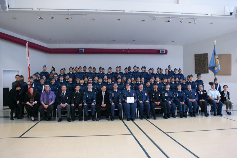 LOCAL ROYAL CANADIAN AIR CADET SQUADRON CELEBRATES CHARTER PARADE ...